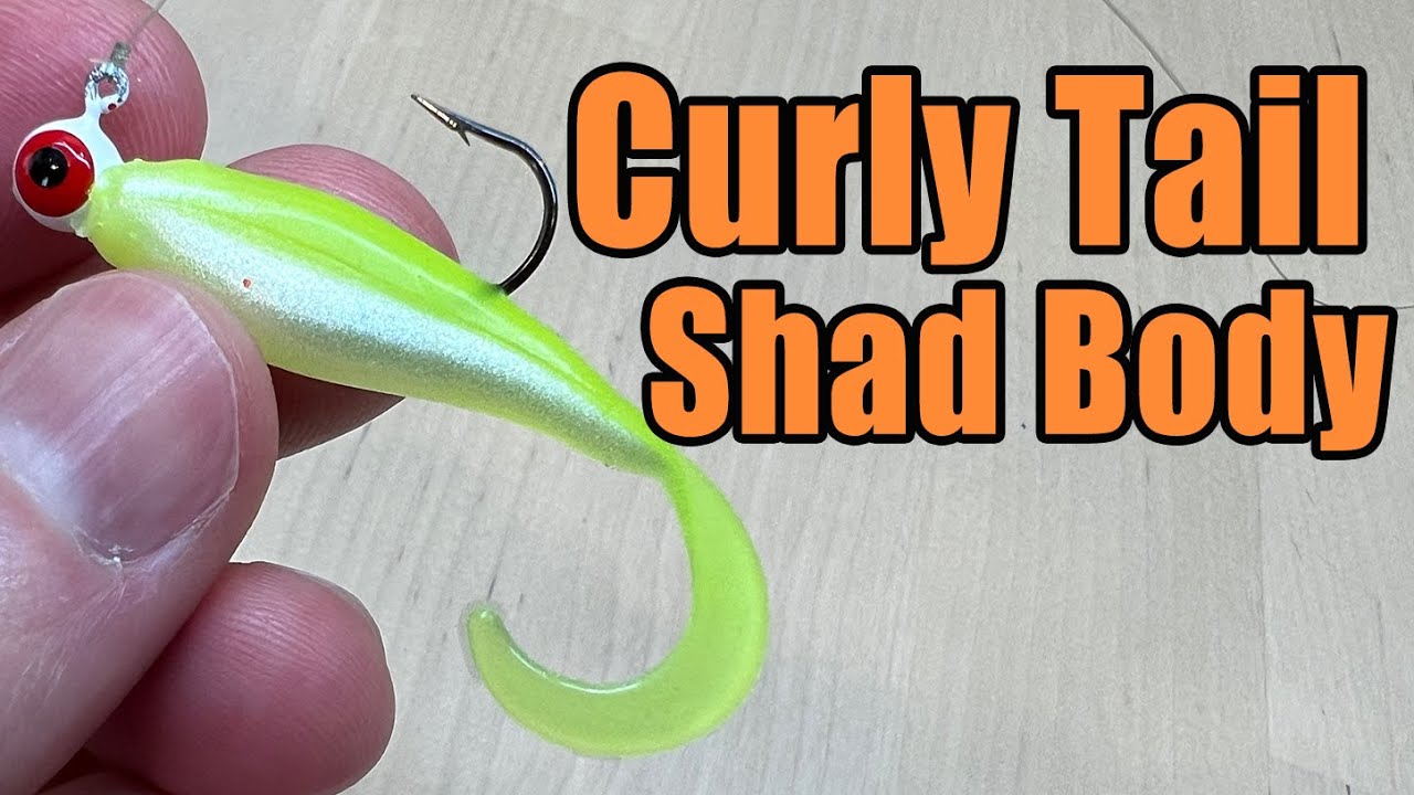 Curly Tail Shad Body – Moondog Bait Co
