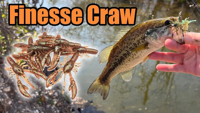 Fishing With The Finesse Craw – Moondog Bait Co