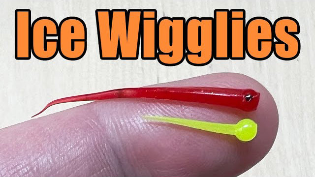 Ice Wigglies - Ice Fishing Soft Plastic Micro Bait – Moondog Bait Co
