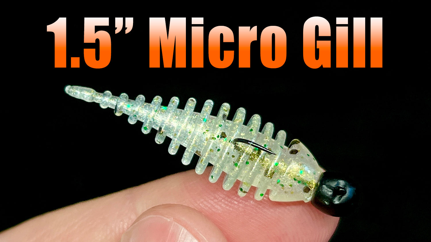 1.5" Micro Gill - Great Micro Shad Fry/Bluegill Fry for Crappie, Panfi ...