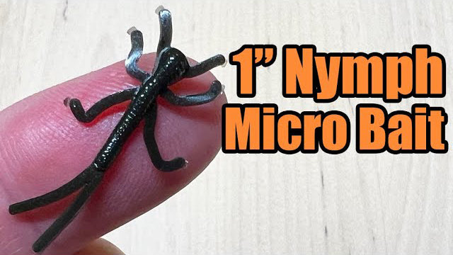 Nymph - Tiny 1" Micro Fishing Bug Bait – Moondog Bait Co