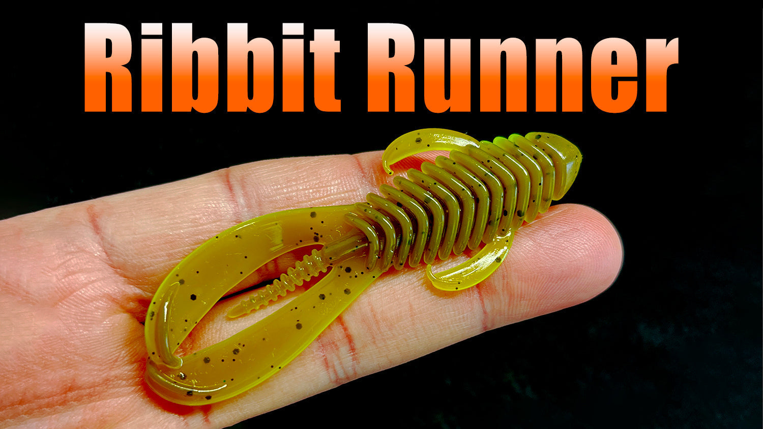 3.25" Ribbit Runner - Power BFS/Finesse Swimming Frog Creature Bait ...