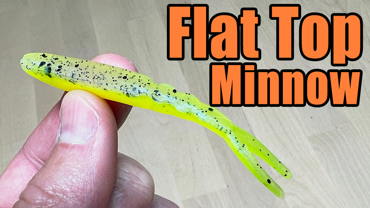 3" Flat Top Minnow Video – Moondog Bait Co