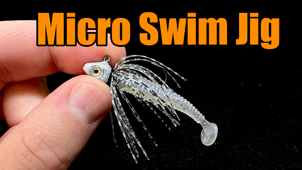 Micro Swim Jig - Great for Crappie, Panfish and Bass – Moondog Bait Co