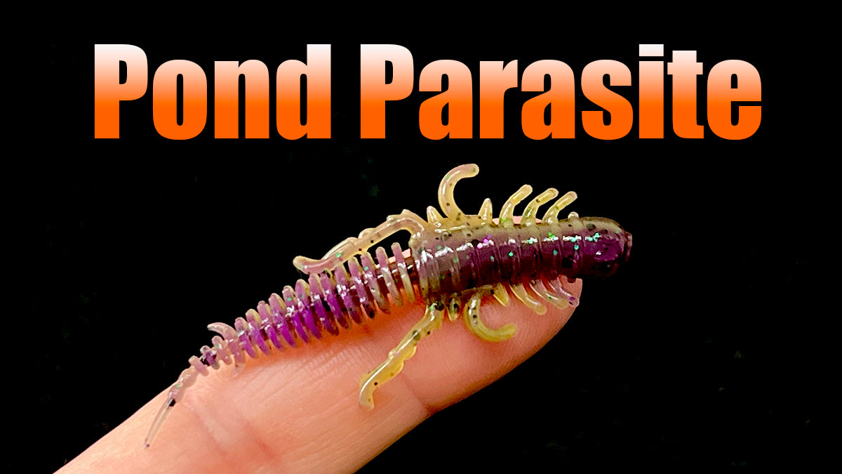 2.5" Pond Parasite - BFS & Ultralight Creature Bait – Moondog Bait Co