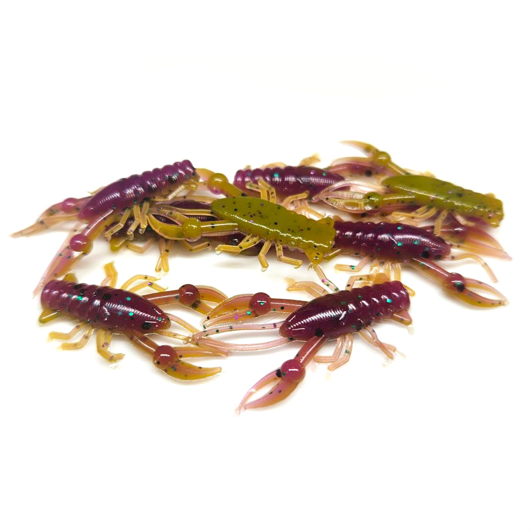Alien Junebug - 1" Micro Craw – Moondog Bait Co