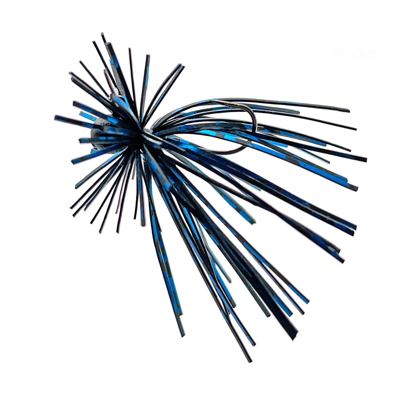 Black Blue Chrome - Micro Spin Jig – Moondog Bait Co