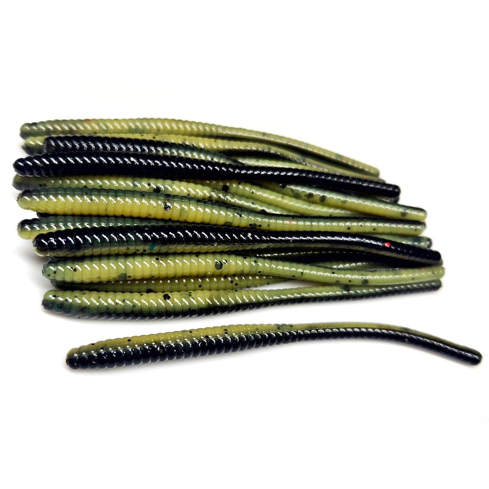 Black N' Tan - Ultra Finesse Worm – Moondog Bait Co