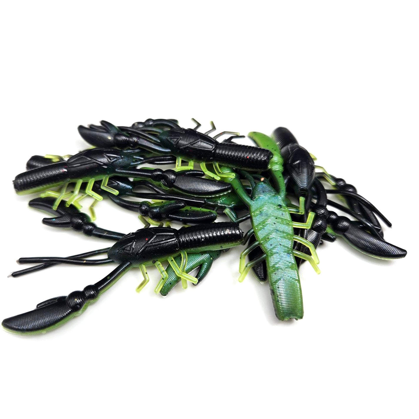 Black Venom - Finesse Craw – Moondog Bait Co