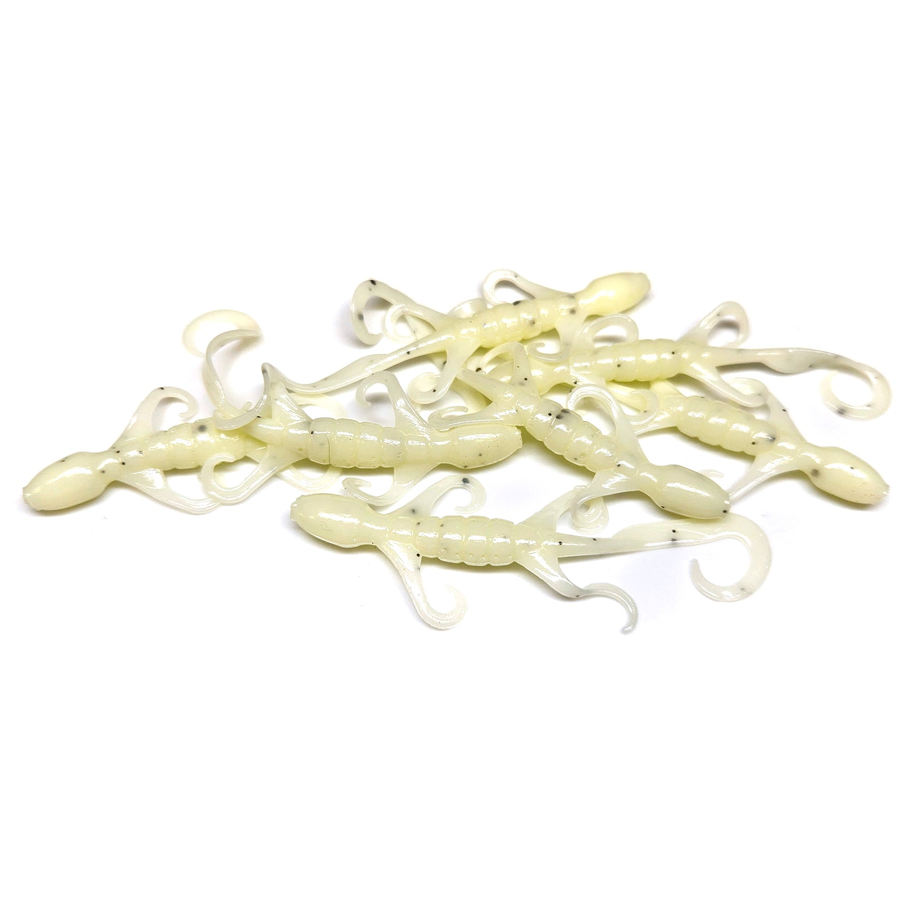 Bone White - Lil' Lizard – Moondog Bait Co