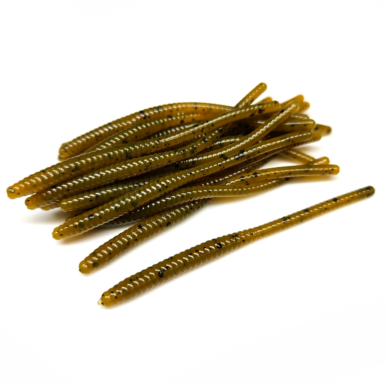 Green Pumpkin Brown - Ultra Finesse Worm – Moondog Bait Co