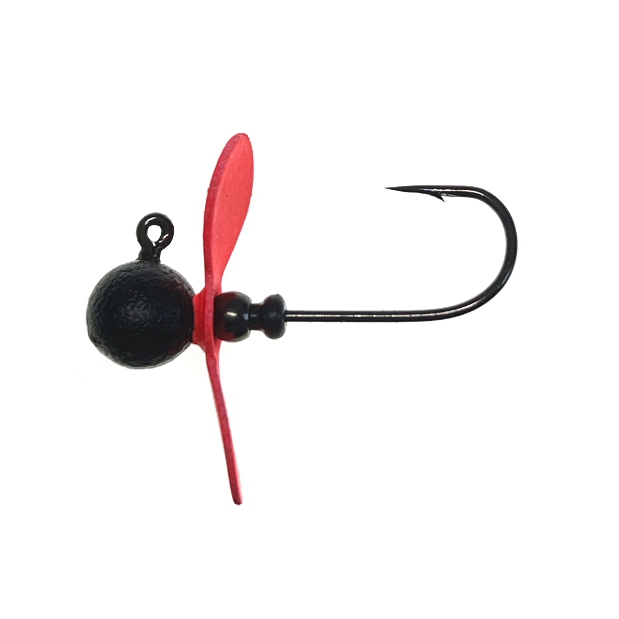 Hot Red Blade - Micro Spy Jig – Moondog Bait Co