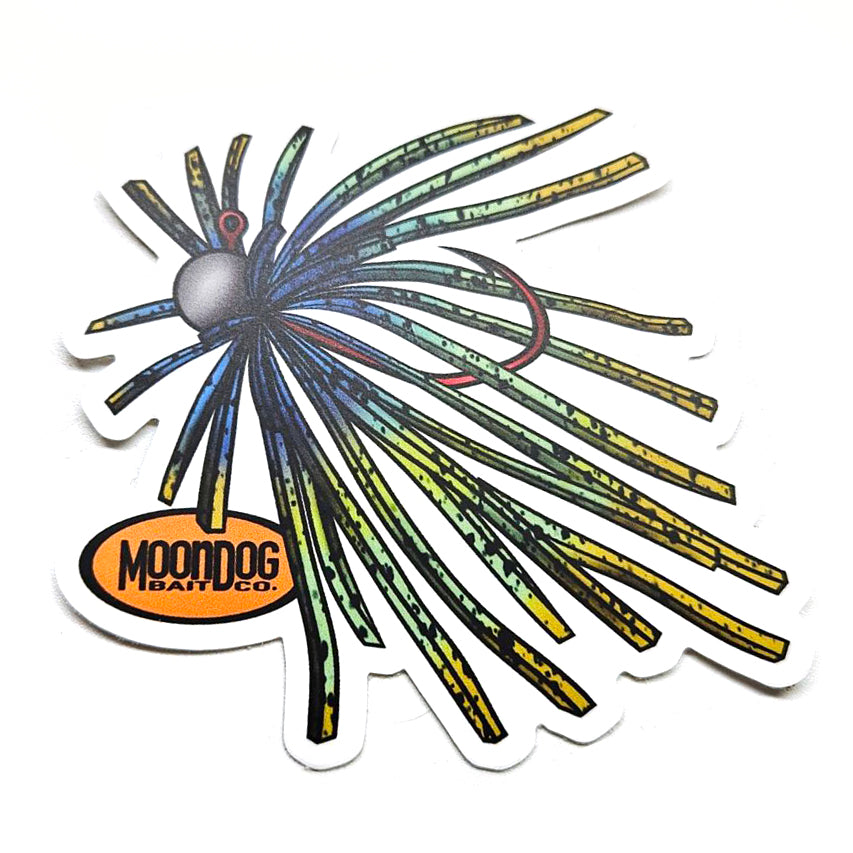 Micro Spin Jig Sticker – Moondog Bait Co