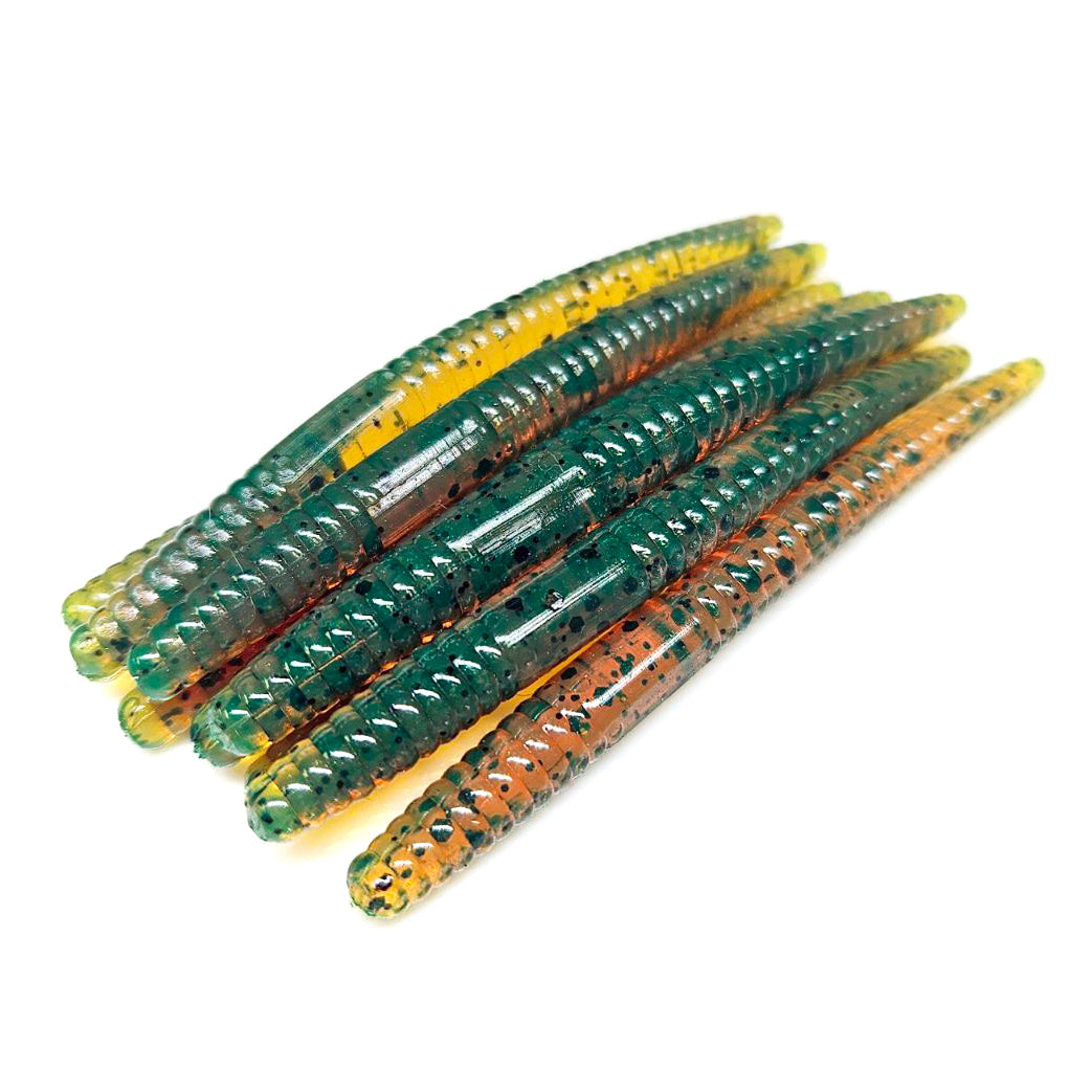 Motor Oil - Mini Stick Worm – Moondog Bait Co