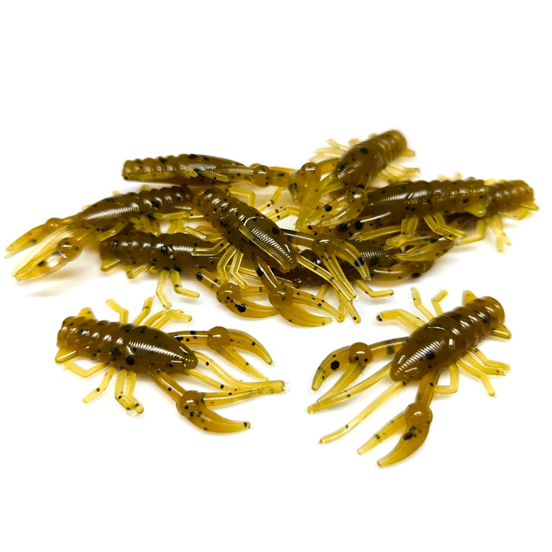 Pumpkin - 1" Micro Craw – Moondog Bait Co