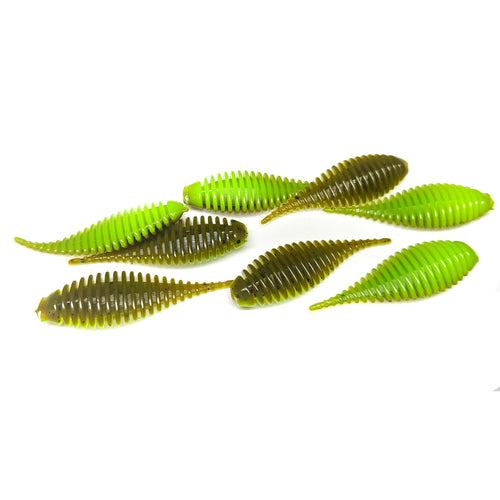 Micro Soft Plastic Fishing Baits - Micro Finesse Ultralight Lures Jigs ...