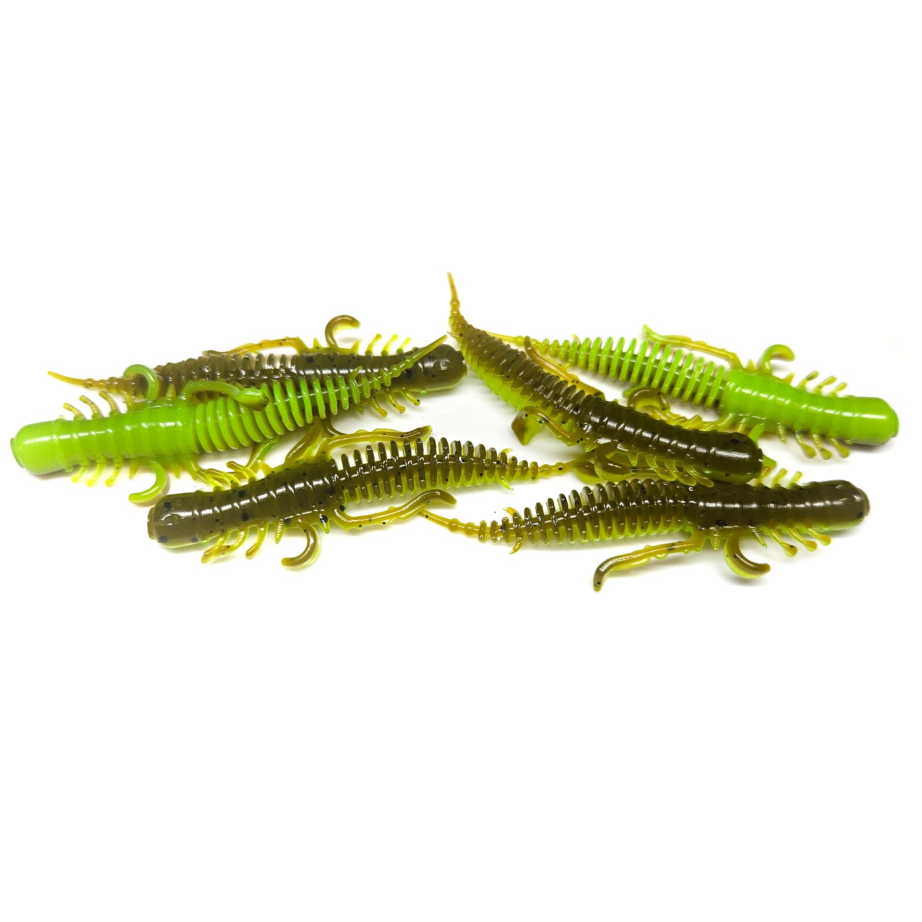 Pumpkin Chartreuse - Pond Parasite – Moondog Bait Co
