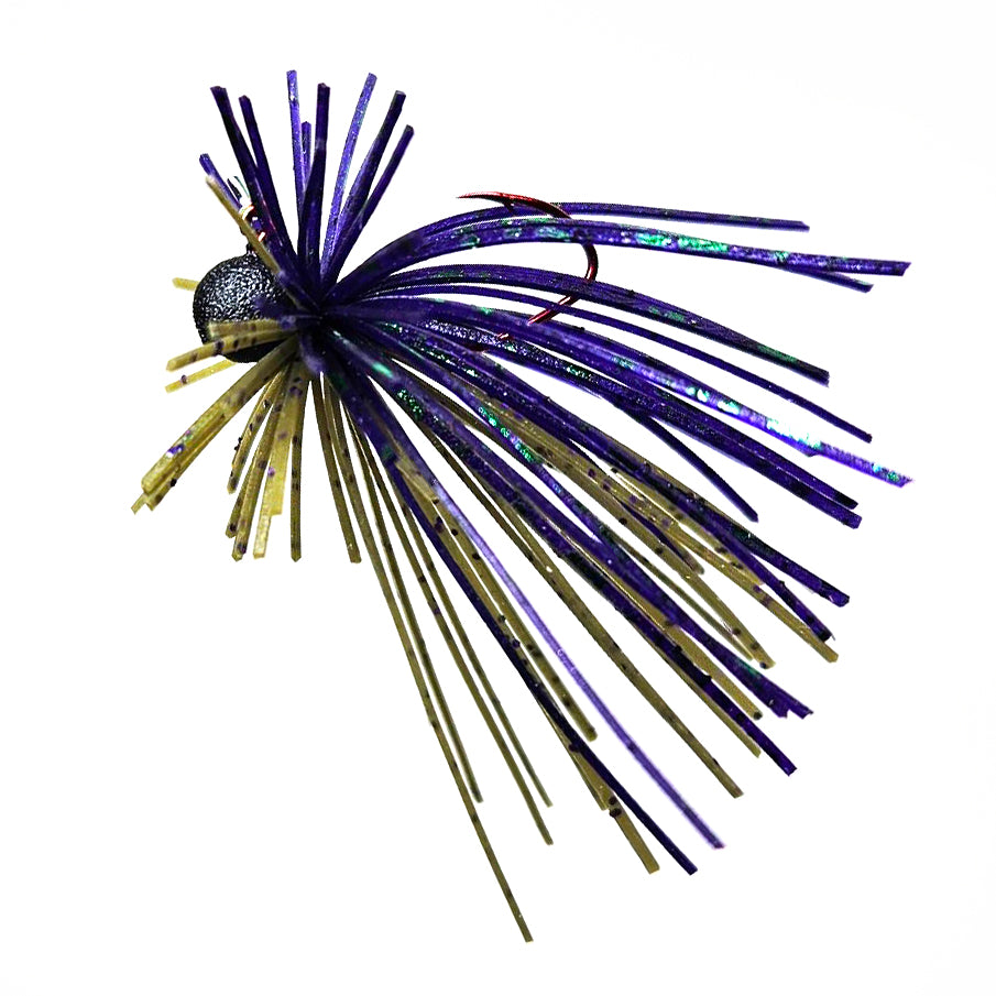 Pumpkin Junebug - Micro Spin Jig – Moondog Bait Co