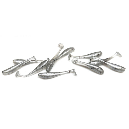 Micro Soft Plastic Fishing Baits - Micro Finesse Ultralight Lures Jigs ...