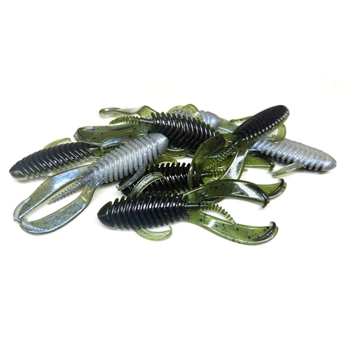 Realistic Soft Plastic Fishing Lure Baits For Crappie, Panfish & Bass ...