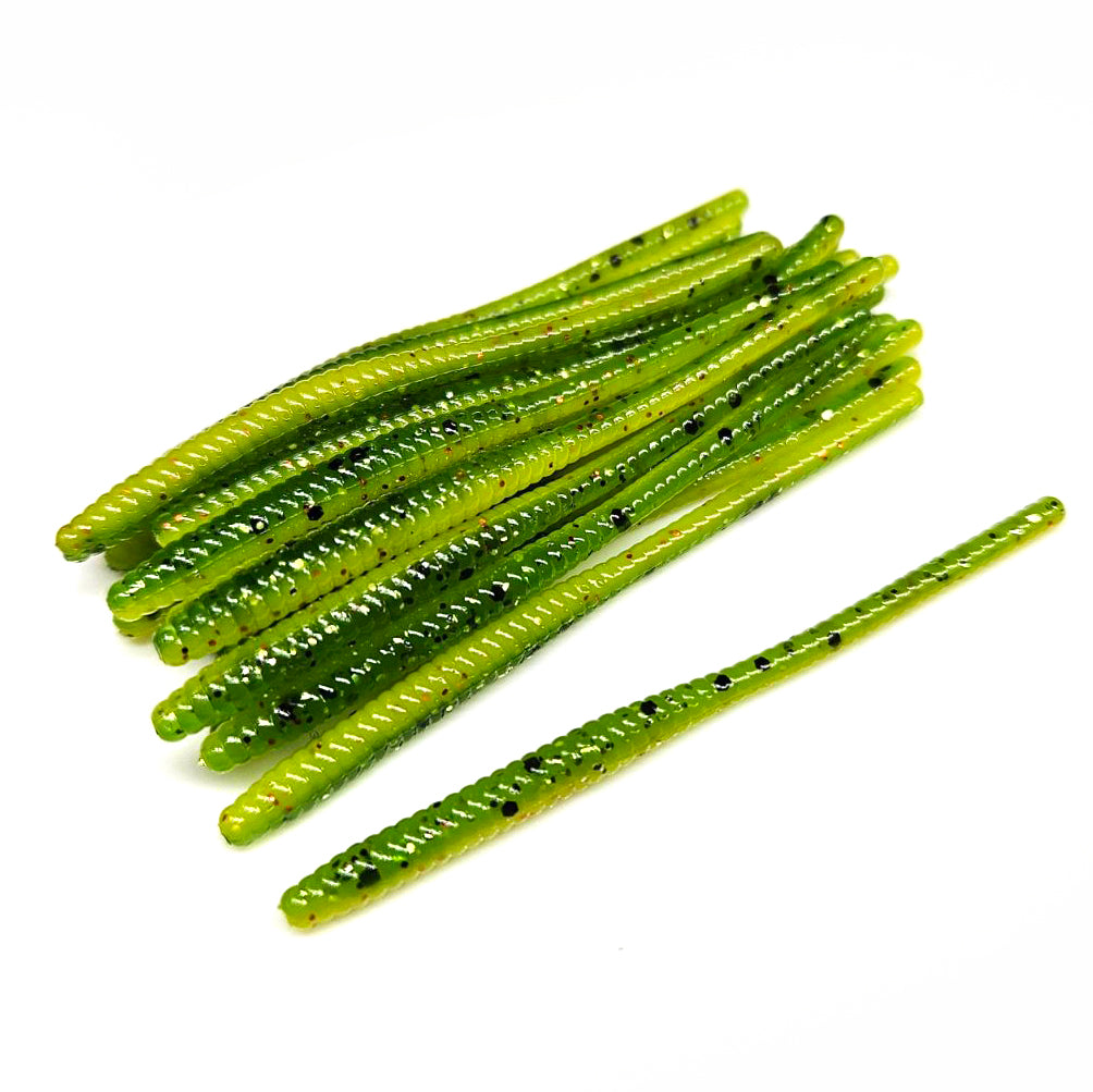 Yellow Perch - Ultra Finesse Worm – Moondog Bait Co