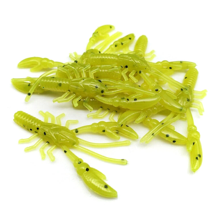 Chartreuse - Finesse Craw – Moondog Bait Co