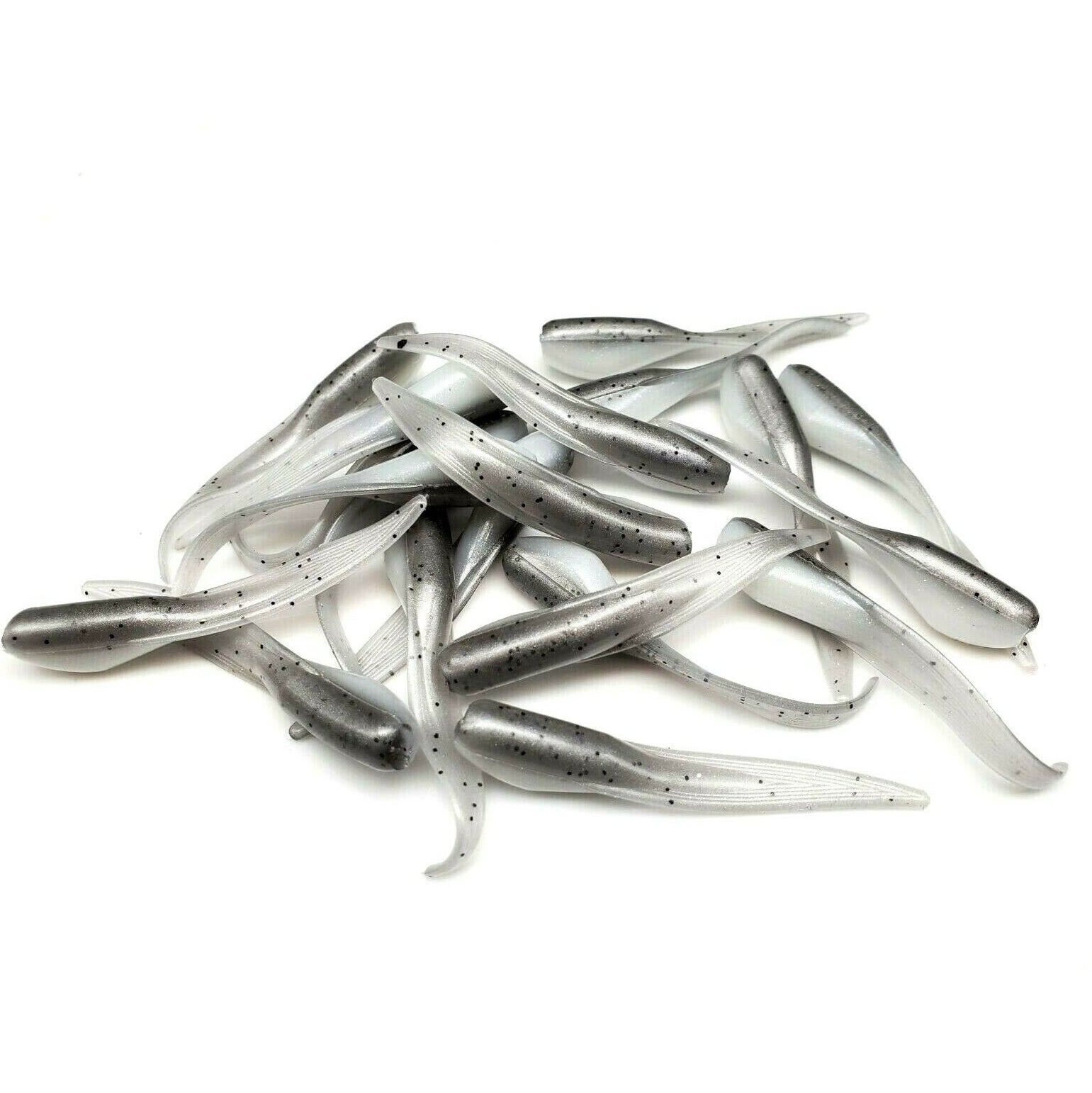 Silver Ice - Shad Reapers – Moondog Bait Co